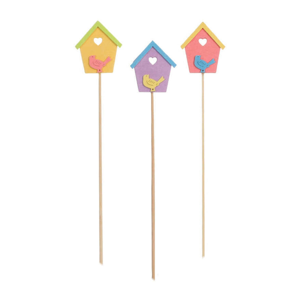 Wholesale Birdhouse Picks Assorted Dozen – Frontierimports.com
