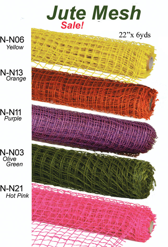 *Sale* Jute Mesh Rolls – Frontierimports.com