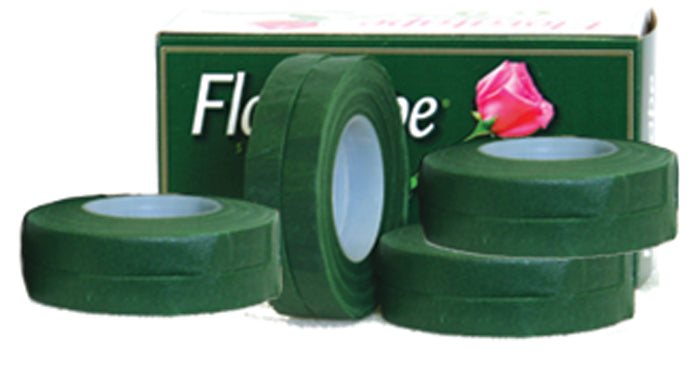 Wholesale Floratape Stem Wrap 12 rolls Dark Green Self-Sealing tape for ...